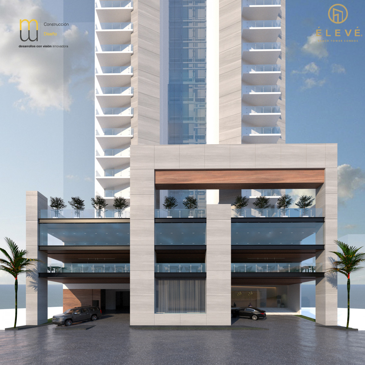 Propiedades nuevos en Mazatlán - Élevé beach tower condos